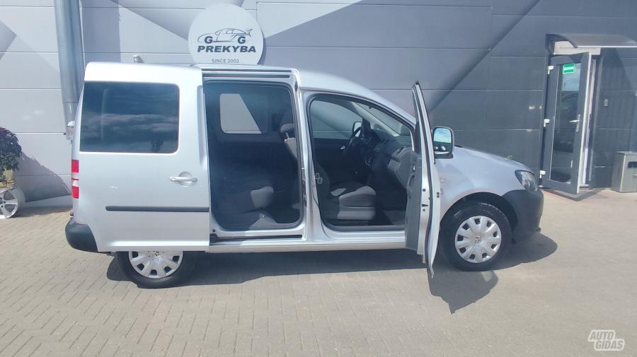 Pelēks Volkswagen Caddy 2013 Ramučiai, ar dzinēja tilpumu 1.60 L un nobraukumu 209 tūkst. km par 6450 €, foto 7 vietnē AUTOMOTO.COM.LV