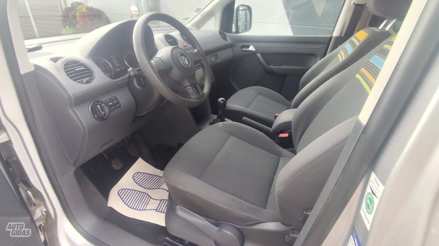 Pelēks Volkswagen Caddy 2013 Ramučiai, ar dzinēja tilpumu 1.60 L un nobraukumu 209 tūkst. km par 6450 €, foto 17 vietnē AUTOMOTO.COM.LV