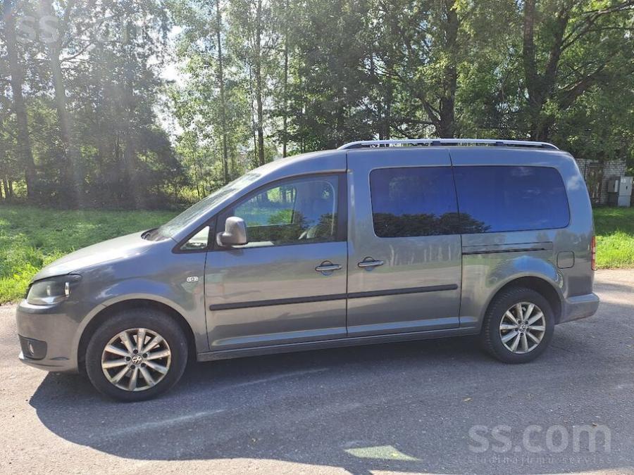 Grey Volkswagen Caddy 2013 in Riga, with an engine capacity of 2.00 L and mileage of 0 thousand km for 5500 €, photo 1 on AUTOMOTO.COM.LV