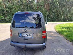 Grey Volkswagen Caddy 2013 in Riga, with an engine capacity of 2.00 L and mileage of 0 thousand km for 5500 €, photo 4 on AUTOMOTO.COM.LV