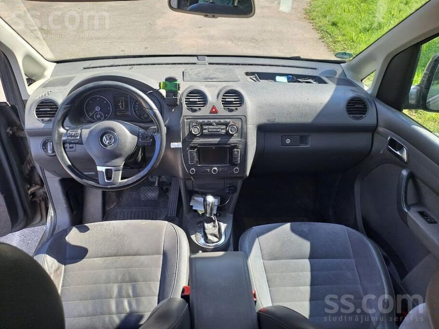 Grey Volkswagen Caddy 2013 in Riga, with an engine capacity of 2.00 L and mileage of 0 thousand km for 5500 €, photo 8 on AUTOMOTO.COM.LV