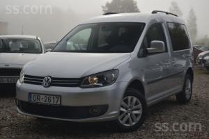 Grey Volkswagen Caddy 2013 in Kuldiga, with an engine capacity of 1.60 L and mileage of 0 thousand km for 7690 €, photo  on AUTOMOTO.COM.LV