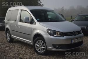 Pelēks Volkswagen Caddy 2013 Kuldīga, ar dzinēja tilpumu 1.60 L un nobraukumu 0 tūkst. km par 7690 €, foto 5 vietnē AUTOMOTO.COM.LV