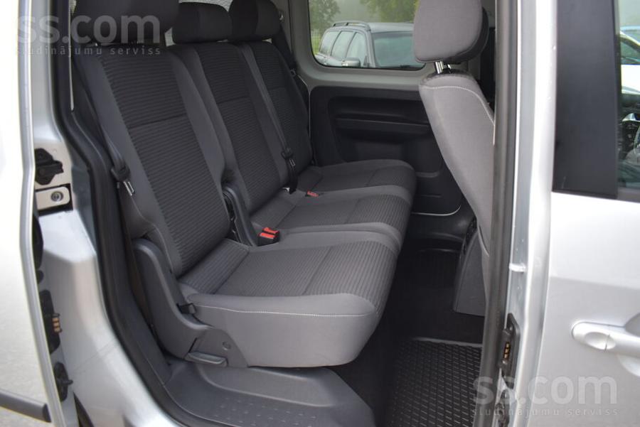 Pelēks Volkswagen Caddy 2013 Kuldīga, ar dzinēja tilpumu 1.60 L un nobraukumu 0 tūkst. km par 7690 €, foto 7 vietnē AUTOMOTO.COM.LV