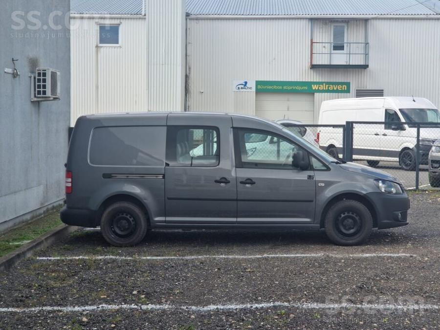 Pelēks Volkswagen Caddy 2014 Rīga, ar dzinēja tilpumu 1.60 L un nobraukumu 282 tūkst. km par 7800 €, foto 2 vietnē AUTOMOTO.COM.LV