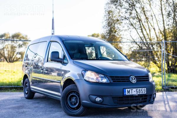 Pelēks Volkswagen Caddy 2014 Rīga, ar dzinēja tilpumu 1.60 L un nobraukumu 283 tūkst. km par 8390 €, foto 2 vietnē AUTOMOTO.COM.LV