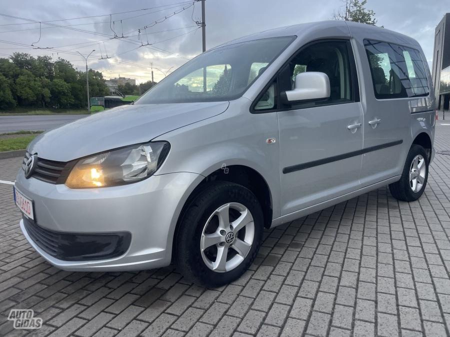 Grey Volkswagen Caddy 2014 in Kaunas, with an engine capacity of 1.60 L and mileage of 260 thousand km for 5700 €, photo 12 on AUTOMOTO.COM.LV