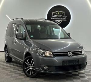 Grey Volkswagen Caddy 2014 in Marijampole, with an engine capacity of 1.60 L and mileage of 252 thousand km for 7450 €, photo  on AUTOMOTO.COM.LV