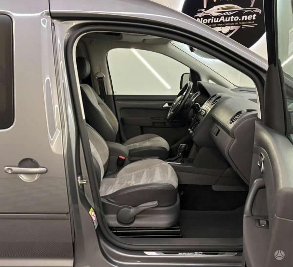 Pelēks Volkswagen Caddy 2014 Marijampole, ar dzinēja tilpumu 1.60 L un nobraukumu 252 tūkst. km par 7450 €, foto 10 vietnē AUTOMOTO.COM.LV