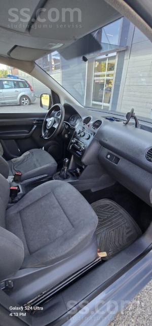 Grey Volkswagen Caddy 2014 in Jelgava, with an engine capacity of 1.60 L and mileage of 238 thousand km for 4200 €, photo 6 on AUTOMOTO.COM.LV