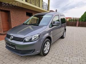 Grey Volkswagen Caddy 2014 in Telschi, with an engine capacity of 2.00 L and mileage of 233 thousand km for 7250 €, photo 6 on AUTOMOTO.COM.LV