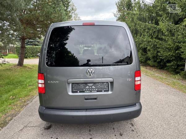 Grey Volkswagen Caddy 2014 in Marijampole, with an engine capacity of 1.60 L and mileage of 150 thousand km for 7700 €, photo 7 on AUTOMOTO.COM.LV