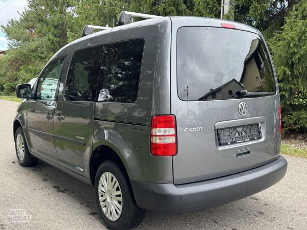 Grey Volkswagen Caddy 2014 in Marijampole, with an engine capacity of 1.60 L and mileage of 150 thousand km for 7700 €, photo 8 on AUTOMOTO.COM.LV