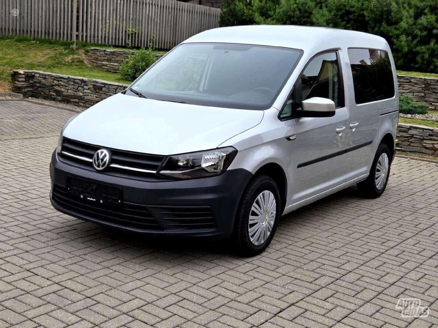 Grey Volkswagen Caddy 2015 in Vilnius, with an engine capacity of 2.00 L and mileage of 280 thousand km for 8800 €, photo 14 on AUTOMOTO.COM.LV