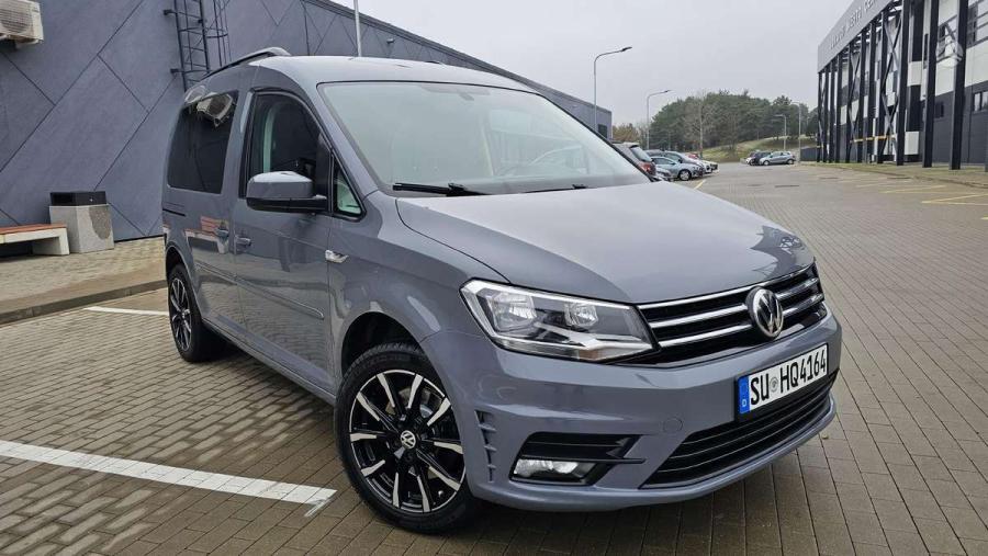 Pelēks Volkswagen Caddy 2015 Jonava, ar dzinēja tilpumu 1.97 L un nobraukumu 298 tūkst. km par 12499 €, foto 5 vietnē AUTOMOTO.COM.LV
