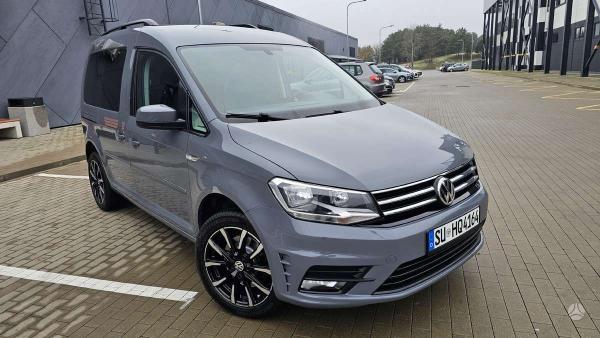 Grey Volkswagen Caddy 2015 in Jonava, with an engine capacity of 1.97 L and mileage of 298 thousand km for 12499 €, photo 6 on AUTOMOTO.COM.LV