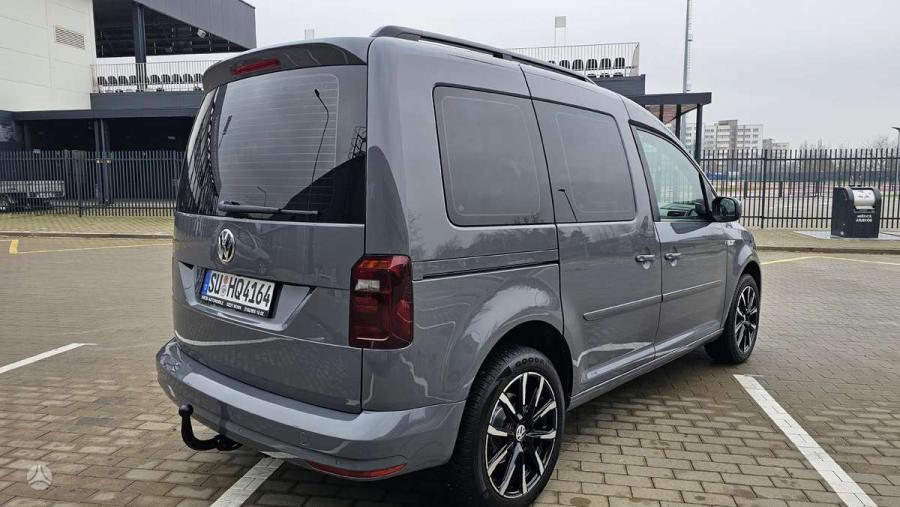 Pelēks Volkswagen Caddy 2015 Jonava, ar dzinēja tilpumu 1.97 L un nobraukumu 298 tūkst. km par 12499 €, foto 14 vietnē AUTOMOTO.COM.LV