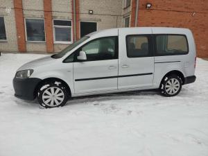Pelēks Volkswagen Caddy 2015 Prienai, ar dzinēja tilpumu 1.60 L un nobraukumu 267 tūkst. km par 5850 €, foto  vietnē AUTOMOTO.COM.LV