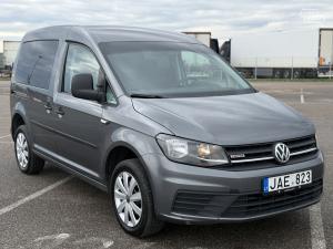 Grey Volkswagen Caddy 2015 in Vilnius, with an engine capacity of 2.00 L and mileage of 200 thousand km for 9500 €, photo 4 on AUTOMOTO.COM.LV