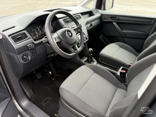 Grey Volkswagen Caddy 2015 in Vilnius, with an engine capacity of 2.00 L and mileage of 200 thousand km for 9500 €, photo 9 on AUTOMOTO.COM.LV