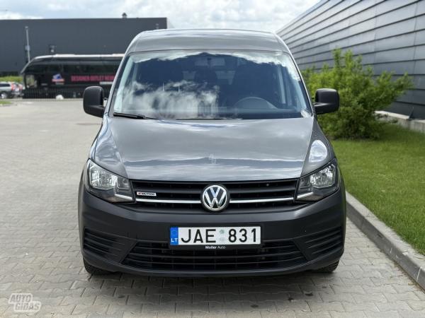 Grey Volkswagen Caddy 2015 in Vilnius, with an engine capacity of 2.00 L and mileage of 159 thousand km for 10500 €, photo 4 on AUTOMOTO.COM.LV