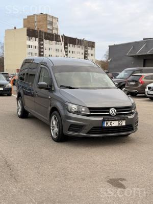 Pelēks Volkswagen Caddy 2015 Rīga, ar dzinēja tilpumu 2.00 L un nobraukumu 340 tūkst. km par 9990 €, foto  vietnē AUTOMOTO.COM.LV