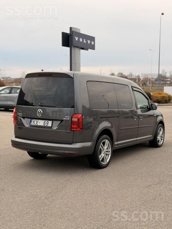 Pelēks Volkswagen Caddy 2015 Rīga, ar dzinēja tilpumu 2.00 L un nobraukumu 340 tūkst. km par 9990 €, foto 4 vietnē AUTOMOTO.COM.LV