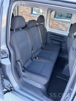 Pelēks Volkswagen Caddy 2015 Rīga, ar dzinēja tilpumu 2.00 L un nobraukumu 340 tūkst. km par 9990 €, foto 8 vietnē AUTOMOTO.COM.LV