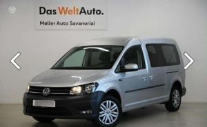 Pelēks Volkswagen Caddy 2015 Viļņa, ar dzinēja tilpumu 2.00 L un nobraukumu 250 tūkst. km par 7900 €, foto  vietnē AUTOMOTO.COM.LV