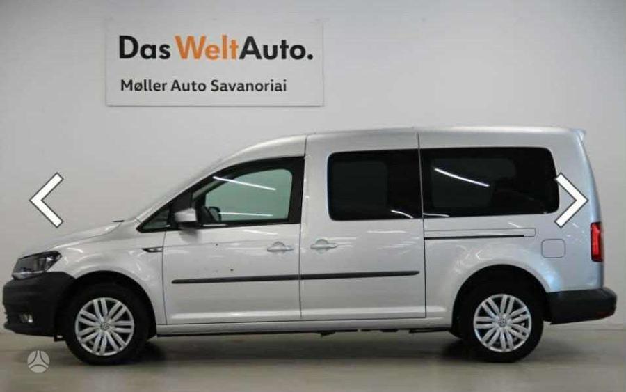 Pelēks Volkswagen Caddy 2015 Viļņa, ar dzinēja tilpumu 2.00 L un nobraukumu 250 tūkst. km par 7900 €, foto 4 vietnē AUTOMOTO.COM.LV