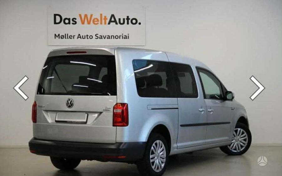 Pelēks Volkswagen Caddy 2015 Viļņa, ar dzinēja tilpumu 2.00 L un nobraukumu 250 tūkst. km par 7900 €, foto 5 vietnē AUTOMOTO.COM.LV
