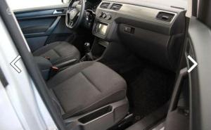 Pelēks Volkswagen Caddy 2015 Viļņa, ar dzinēja tilpumu 2.00 L un nobraukumu 250 tūkst. km par 7900 €, foto 9 vietnē AUTOMOTO.COM.LV