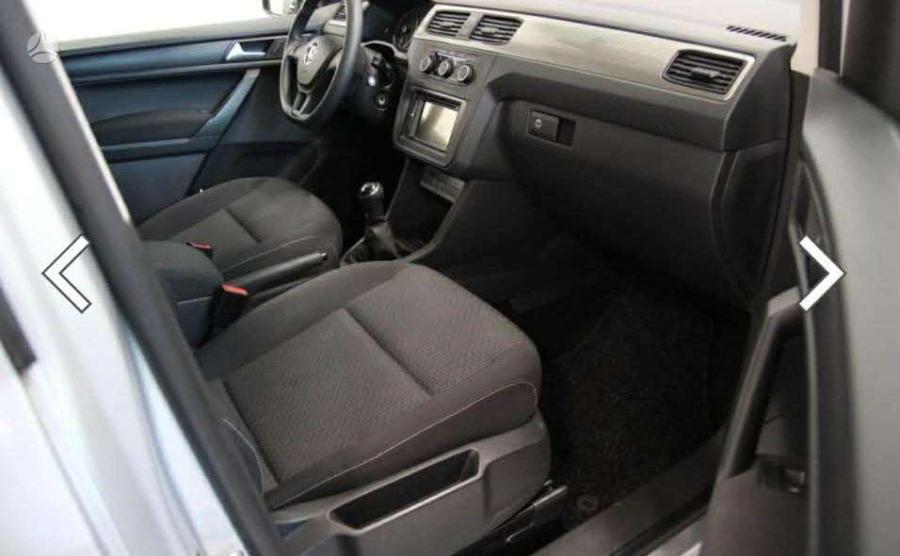 Pelēks Volkswagen Caddy 2015 Viļņa, ar dzinēja tilpumu 2.00 L un nobraukumu 250 tūkst. km par 7900 €, foto 9 vietnē AUTOMOTO.COM.LV