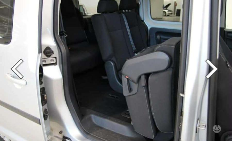 Pelēks Volkswagen Caddy 2015 Viļņa, ar dzinēja tilpumu 2.00 L un nobraukumu 250 tūkst. km par 7900 €, foto 12 vietnē AUTOMOTO.COM.LV