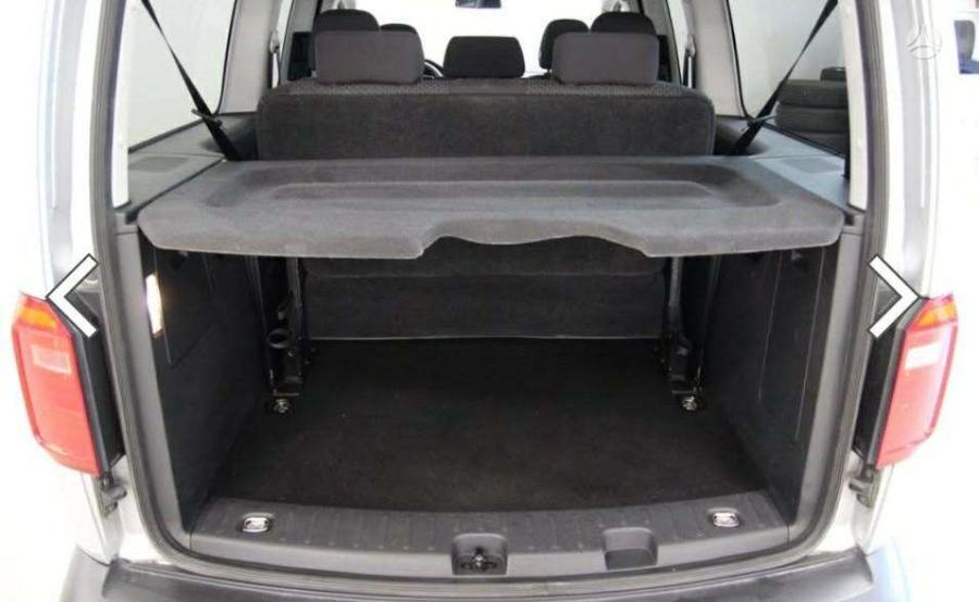 Pelēks Volkswagen Caddy 2015 Viļņa, ar dzinēja tilpumu 2.00 L un nobraukumu 250 tūkst. km par 7900 €, foto 15 vietnē AUTOMOTO.COM.LV