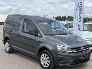 Grey Volkswagen Caddy 2015 in Vilnius, with an engine capacity of 1.97 L and mileage of 201 thousand km for 9500 €, photo  on AUTOMOTO.COM.LV