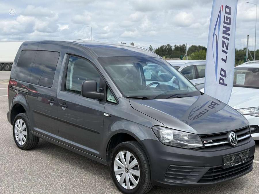 Pelēks Volkswagen Caddy 2015 Viļņa, ar dzinēja tilpumu 1.97 L un nobraukumu 201 tūkst. km par 9500 €, foto 1 vietnē AUTOMOTO.COM.LV