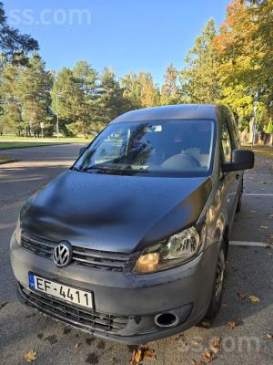 Grey Volkswagen Caddy 2015 in Riga, with an engine capacity of 1.50 L and mileage of 380 thousand km for 4250 €, photo  on AUTOMOTO.COM.LV