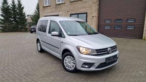 Grey Volkswagen Caddy 2016 in Kretinga, with an engine capacity of 1.97 L and mileage of 235 thousand km for 8900 €, photo 9 on AUTOMOTO.COM.LV