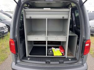 Pelēks Volkswagen Caddy 2016 Viļņa, ar dzinēja tilpumu 1.97 L un nobraukumu 132 tūkst. km par 7000 €, foto 20 vietnē AUTOMOTO.COM.LV