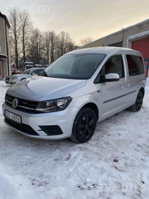 Pelēks Volkswagen Caddy 2016 Ventspils, ar dzinēja tilpumu 2.00 L un nobraukumu 296 tūkst. km par 12500 €, foto 3 vietnē AUTOMOTO.COM.LV