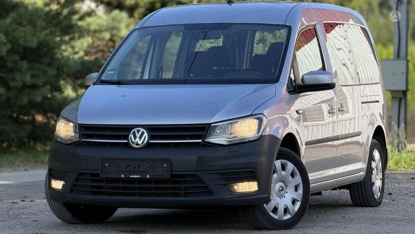 Grey Volkswagen Caddy 2016 in Ukmerge, with an engine capacity of 1.97 L and mileage of 445 thousand km for 4600 €, photo 1 on AUTOMOTO.COM.LV