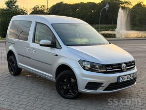 Pelēks Volkswagen Caddy 2016 Ventspils, ar dzinēja tilpumu 2.00 L un nobraukumu 295 tūkst. km par 10500 €, foto 4 vietnē AUTOMOTO.COM.LV