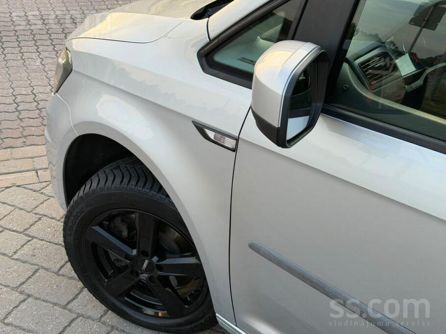 Pelēks Volkswagen Caddy 2016 Ventspils, ar dzinēja tilpumu 2.00 L un nobraukumu 295 tūkst. km par 10500 €, foto 17 vietnē AUTOMOTO.COM.LV