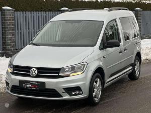 Grey Volkswagen Caddy 2017 in Kedainiai, with an engine capacity of 1.97 L and mileage of 263 thousand km for 10300 €, photo 2 on AUTOMOTO.COM.LV