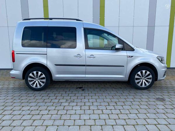 Pelēks Volkswagen Caddy 2017 Raseiniai, ar dzinēja tilpumu 1.97 L un nobraukumu 223 tūkst. km par 9950 €, foto 2 vietnē AUTOMOTO.COM.LV