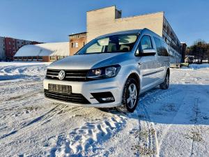 Grey Volkswagen Caddy 2017 in Kaunas, with an engine capacity of 1.97 L and mileage of 272 thousand km for 10400 €, photo  on AUTOMOTO.COM.LV