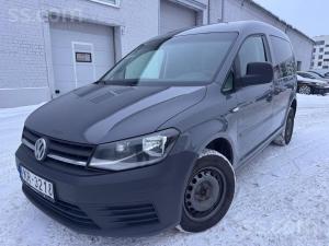 Grey Volkswagen Caddy 2017 in Riga, with an engine capacity of 2.00 L and mileage of 181 thousand km for 7700 €, photo  on AUTOMOTO.COM.LV