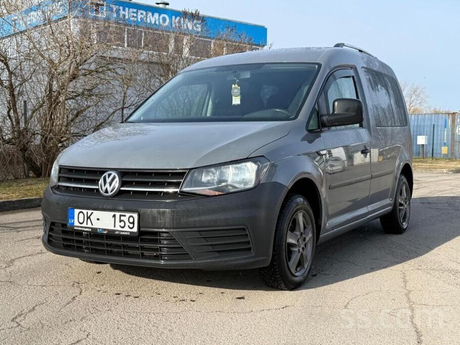 Pelēks Volkswagen Caddy 2017 Rīga, ar dzinēja tilpumu 2.00 L un nobraukumu 180 tūkst. km par 9000 €, foto 1 vietnē AUTOMOTO.COM.LV