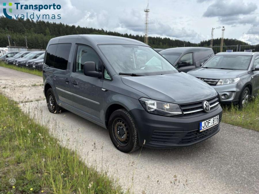 Pelēks Volkswagen Caddy 2017 Viļņa, ar dzinēja tilpumu 1.97 L un nobraukumu 118 tūkst. km par 7600 €, foto 4 vietnē AUTOMOTO.COM.LV